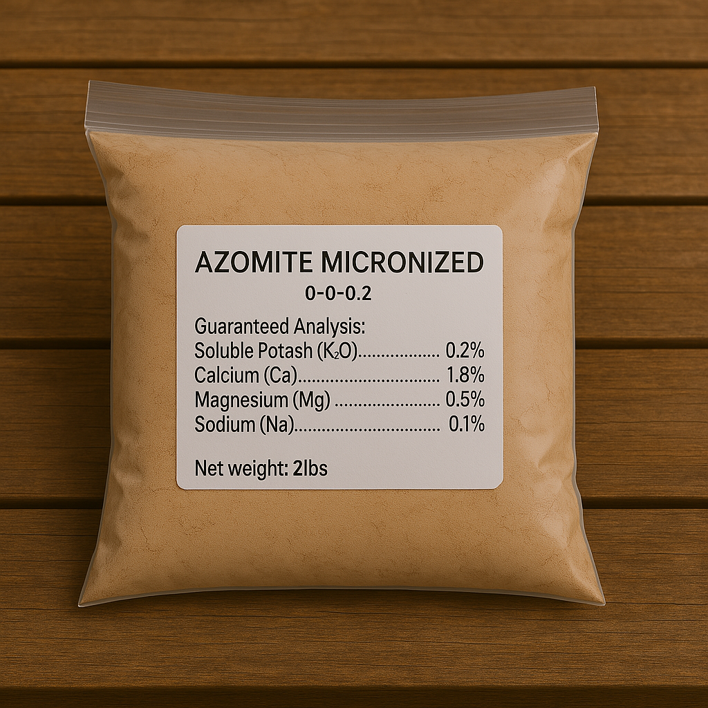 Azomite - Micronized (2 lb) | Grow Organic