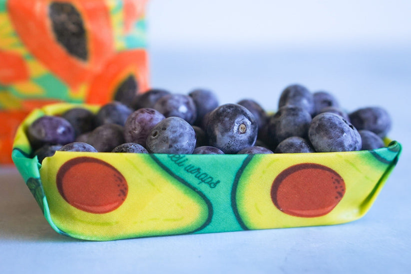 Beeswax Wrap Variety Pack - Fruit Print - Blessings Grow Meadows - Meli ...