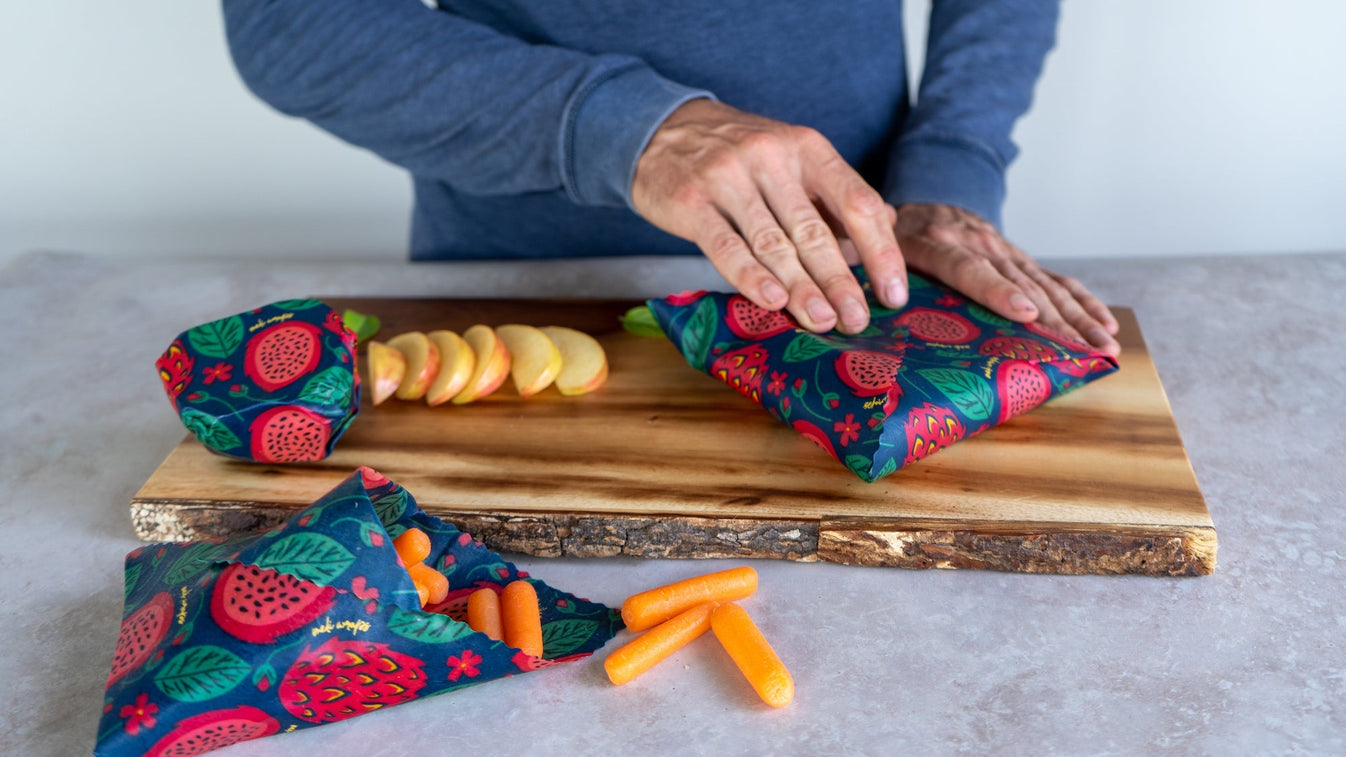 Beeswax Wrap Variety Pack - Fruit Print - Blessings Grow Meadows - Meli ...