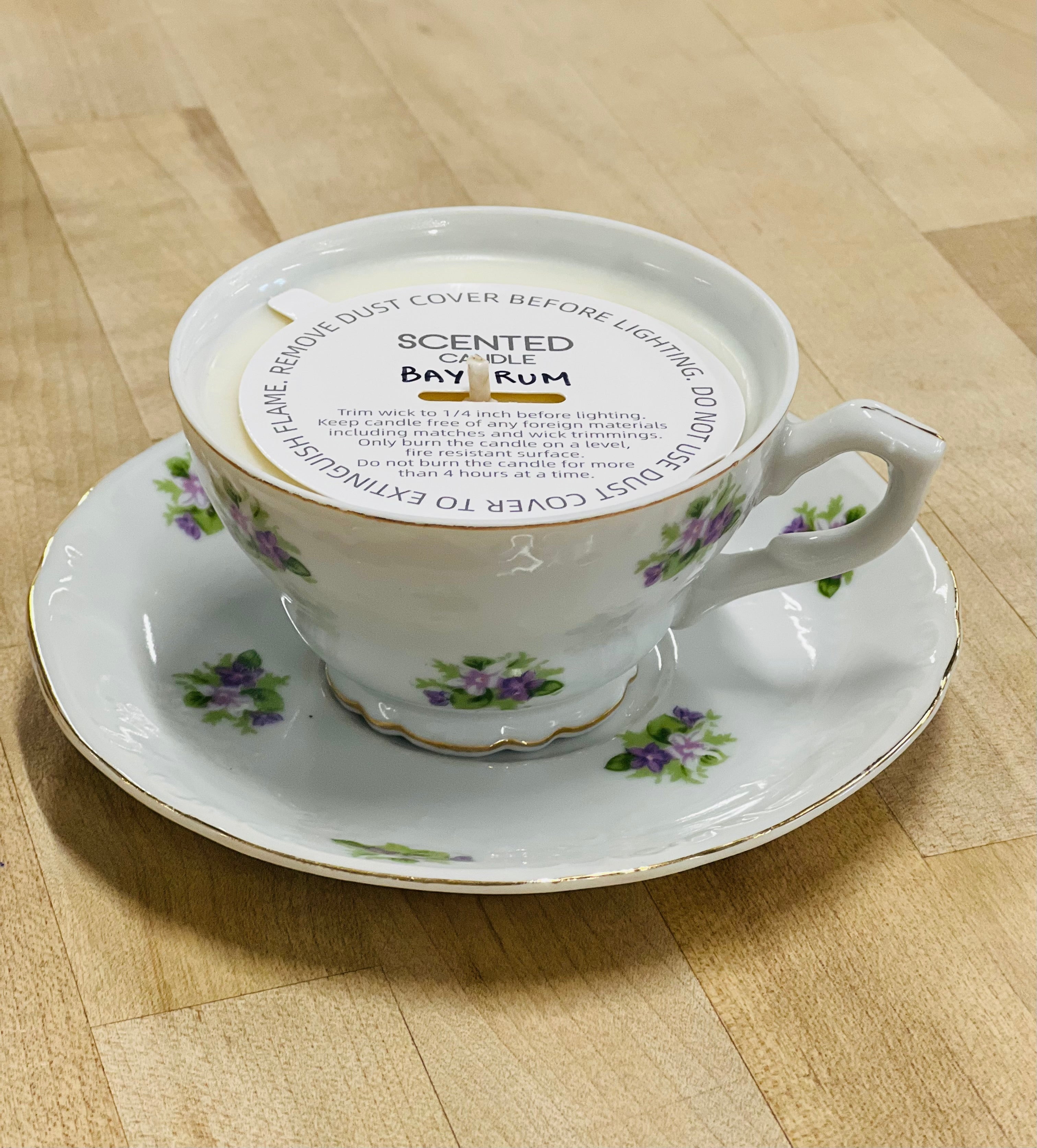 Tea Cup Candles | Blessings Grow Meadows