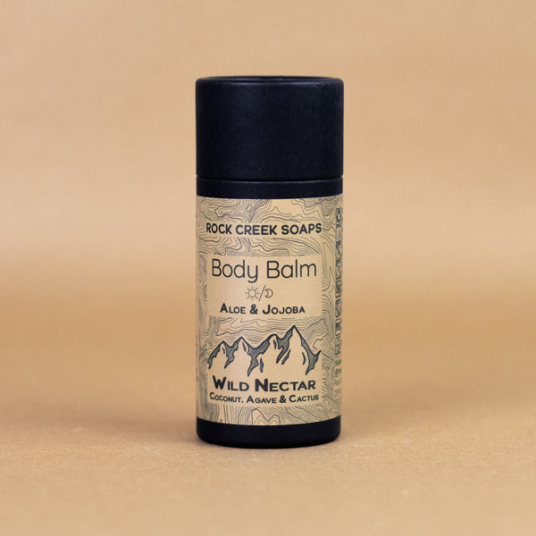 WILD NECTAR BODY BALM | Solid Lotion Bar - Blue Agave, Coconut, Lush C